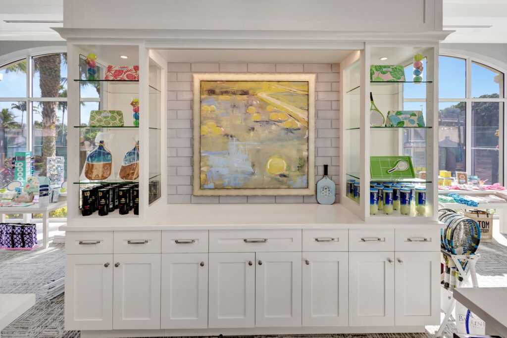 McGowen Displays, Inc | Contemporary Wall Credenza/ Back Counter